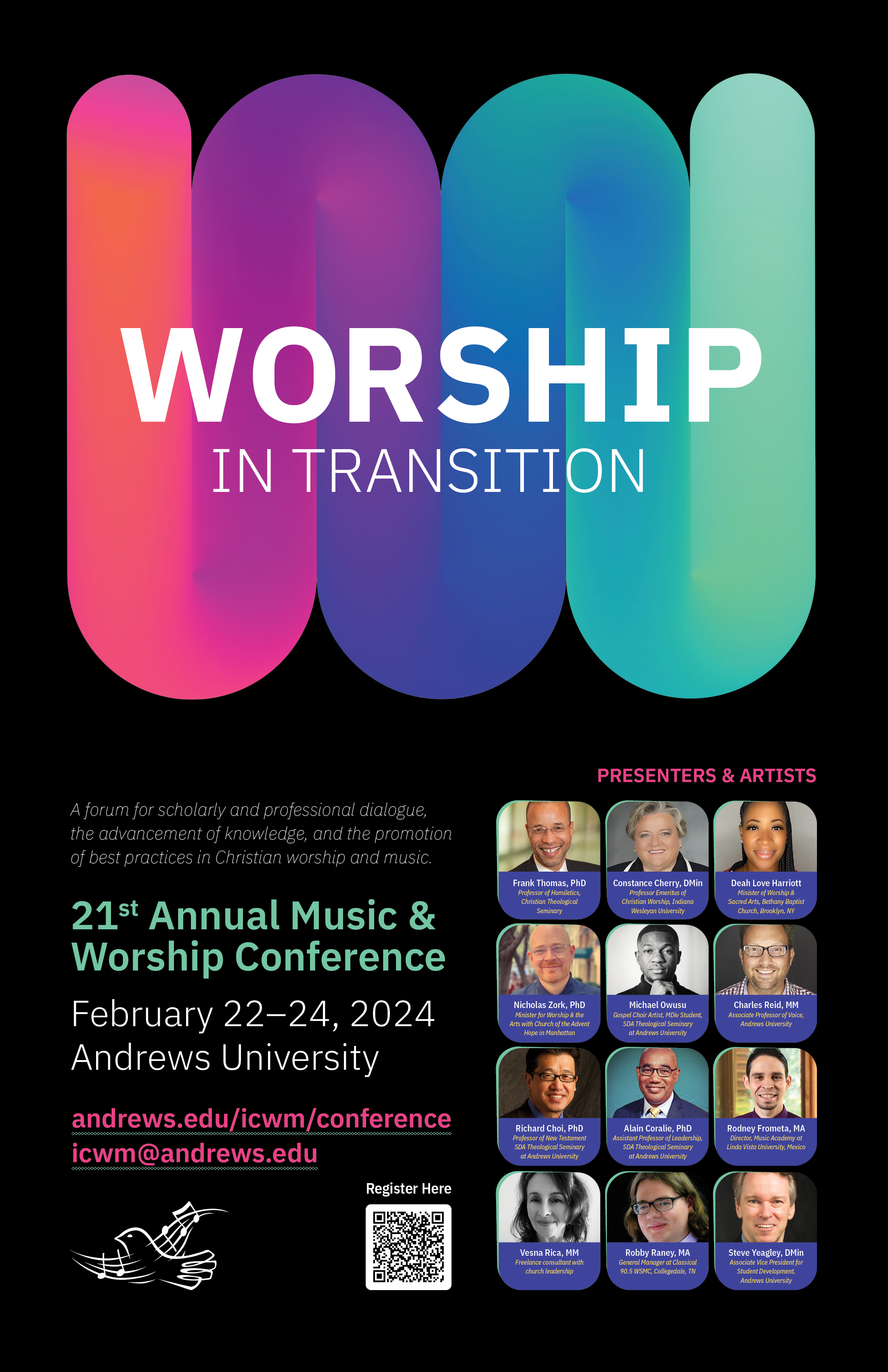 21st Annual Music & Worship Conference, 2024 | Pioneer Memorial Church